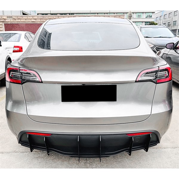 Bakre støtfangerblader (Diffusor) Tesla Model Y 2019- - TESLA MODEL Y