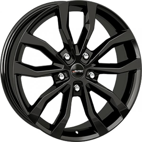 AUTEC UTECA Gloss Black 8.5/19 5/108 ET45 B63.4 - Felg Skruvat