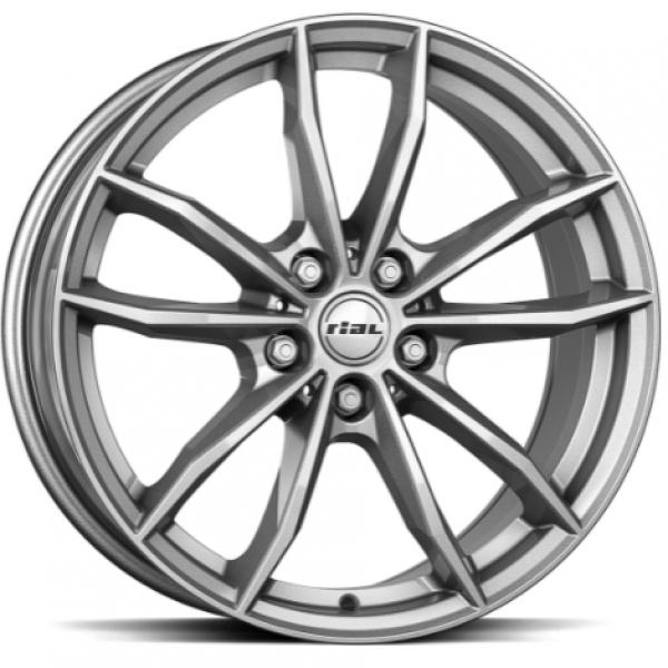 Rial X12 Metal Grey 7.5/18 5/112 ET51 B66.5 - Felg Skruvat